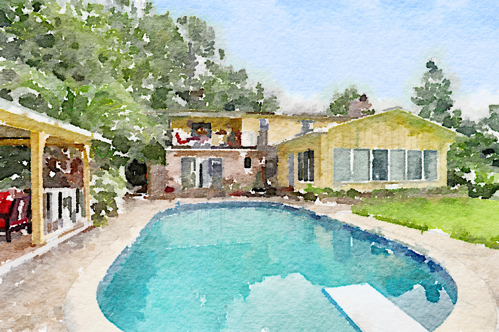 Watercolors | About | Helene Kurtz